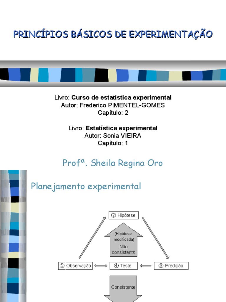 AULA 3 - Principios Basicos de Experimentacao PDF | PDF | Experimento ...