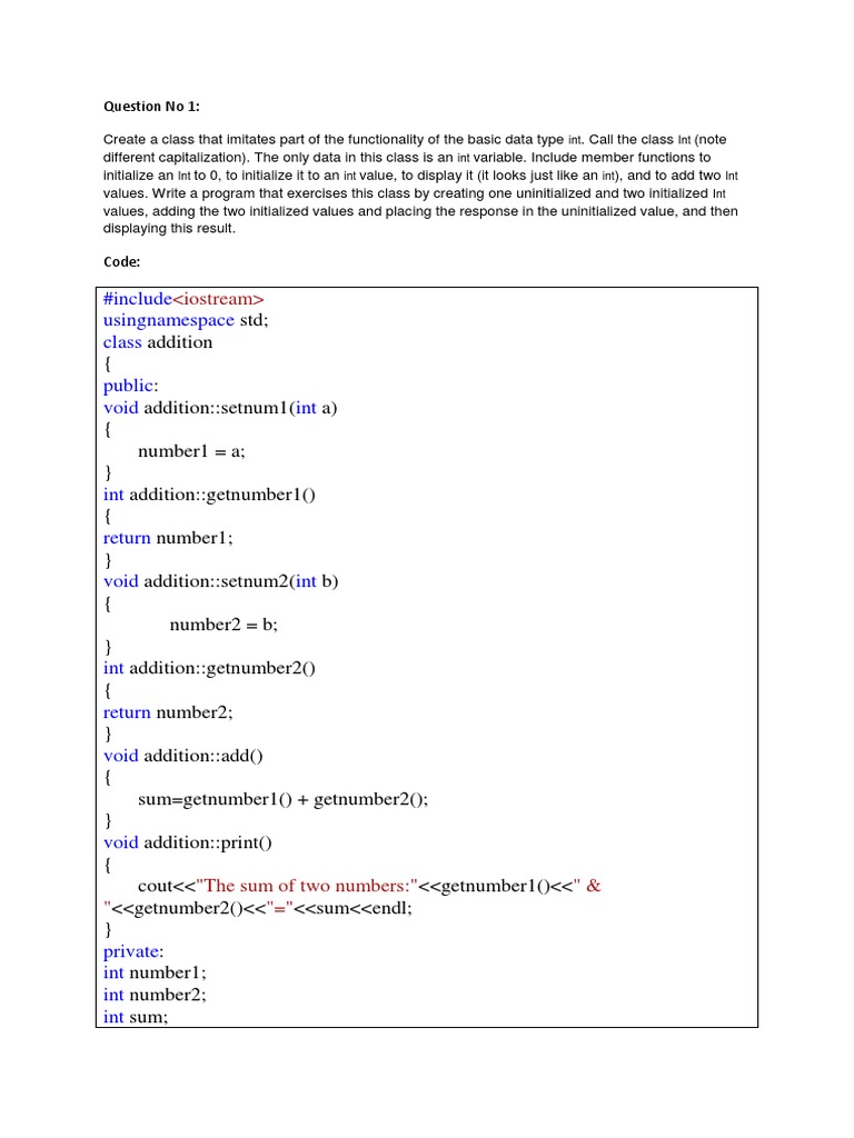 Assignment | PDF | Toll Road | Integer (Computer Science) Assignment | PDF | Toll Road | Integer (Computer Science)