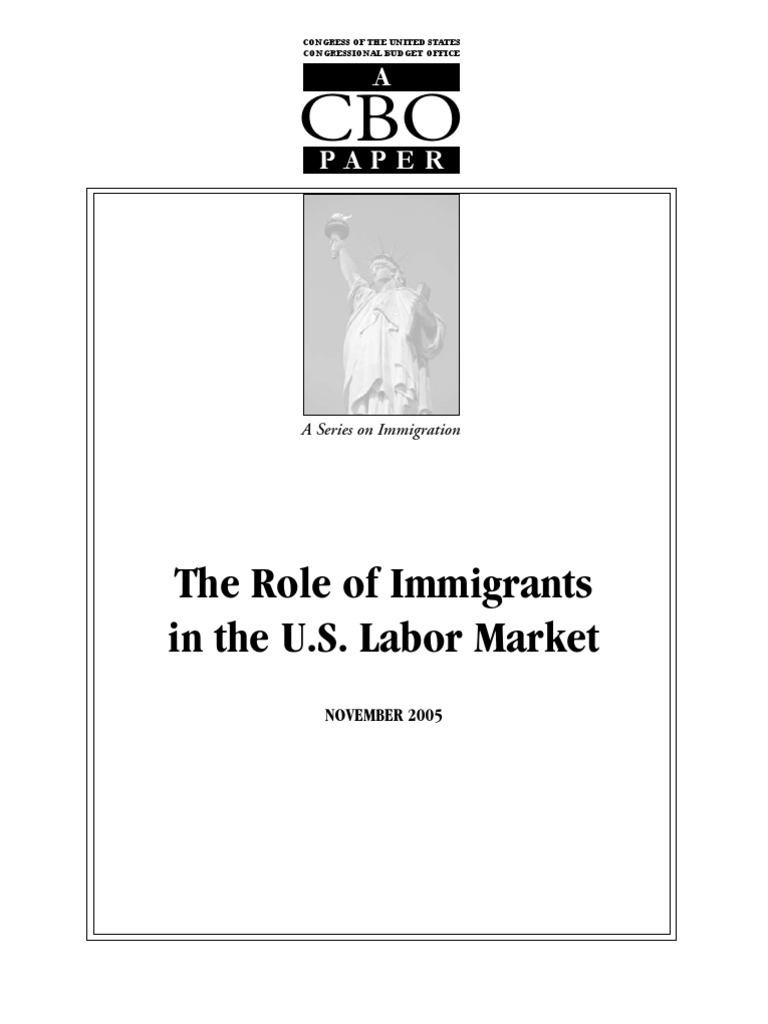 Role of Immigrants in US Labor Market | PDF | Educational Attainment In ...