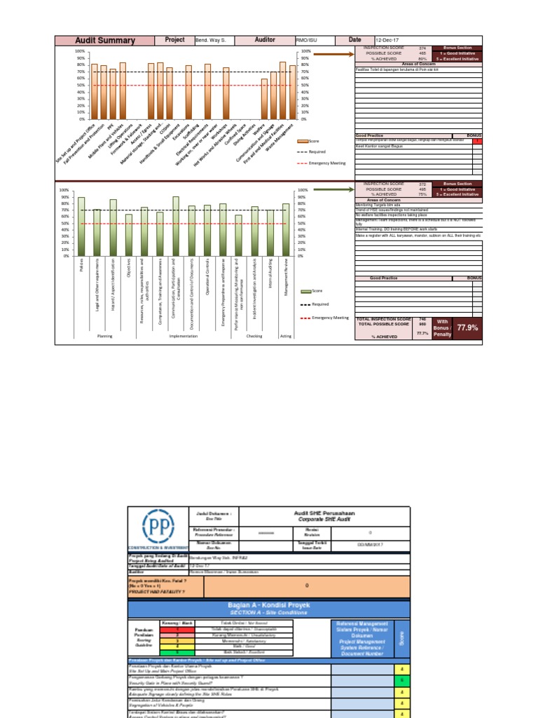 Checklist SHE Mr. Raymon | PDF