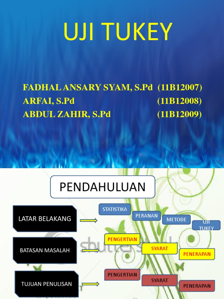 Uji Tukey | PDF