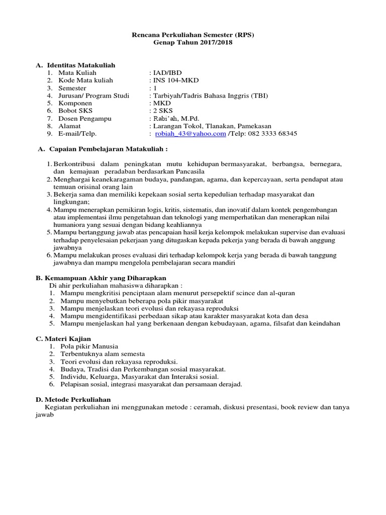 Rps Iad&Ibd True | PDF