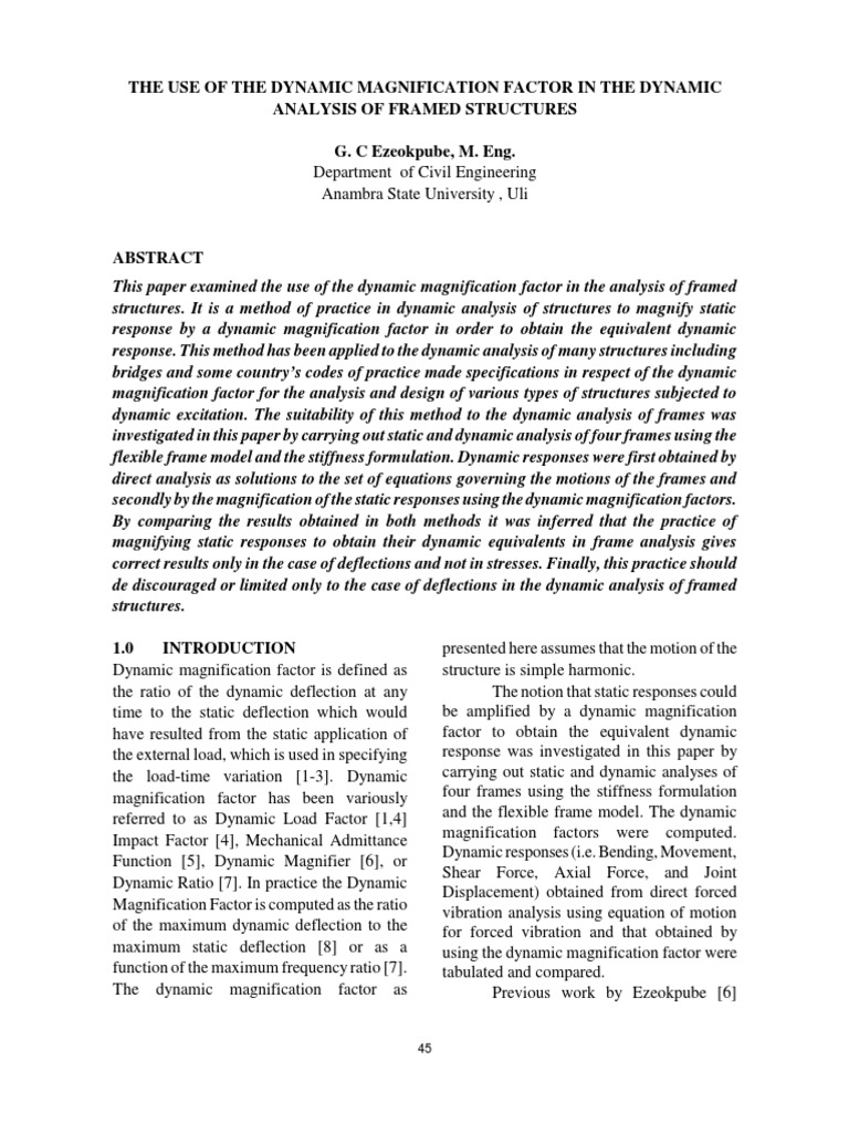 Engineers' Guide to Frame Dynamics | PDF | Bending | Force