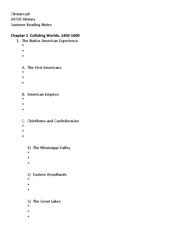 Chapter 1 Colliding Worlds, 1450-1600 | PDF | Africa | The United States