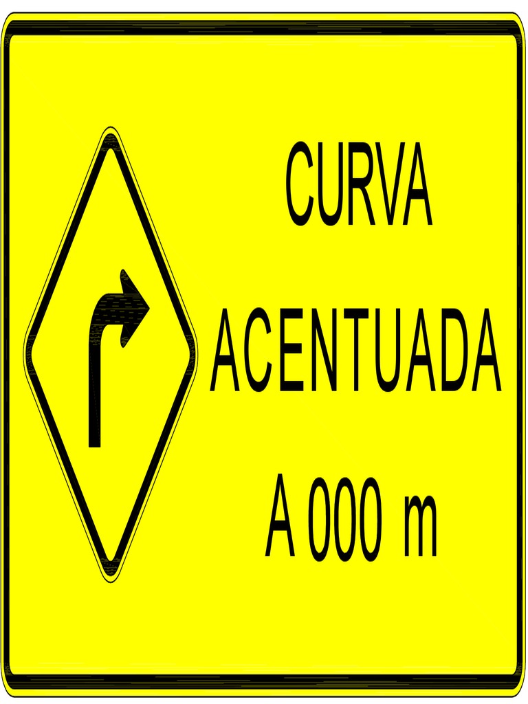 Curva acentuada: A m | PDF