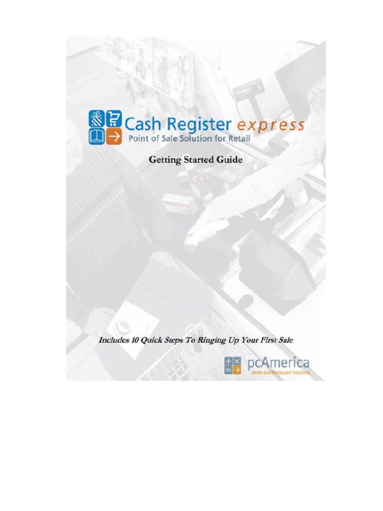 Cash Register Express Manual PDF | PDF | Point Of Sale | Antivirus Software