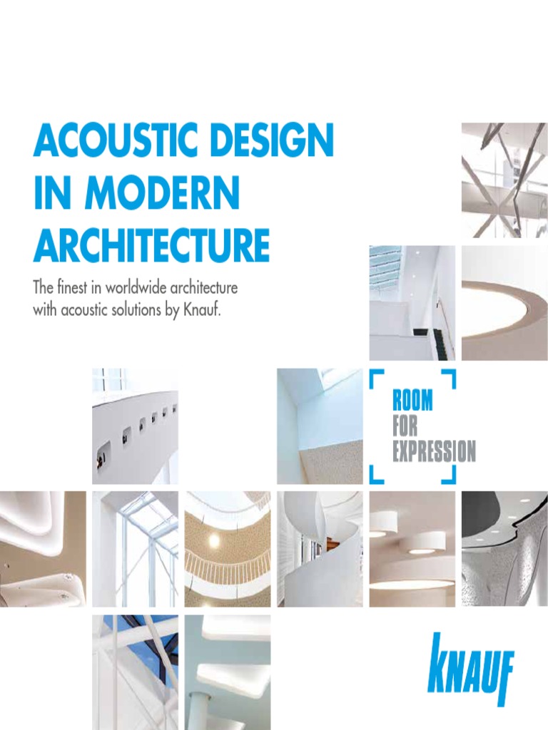 Acoustic Materials | PDF | Architect | Acoustics