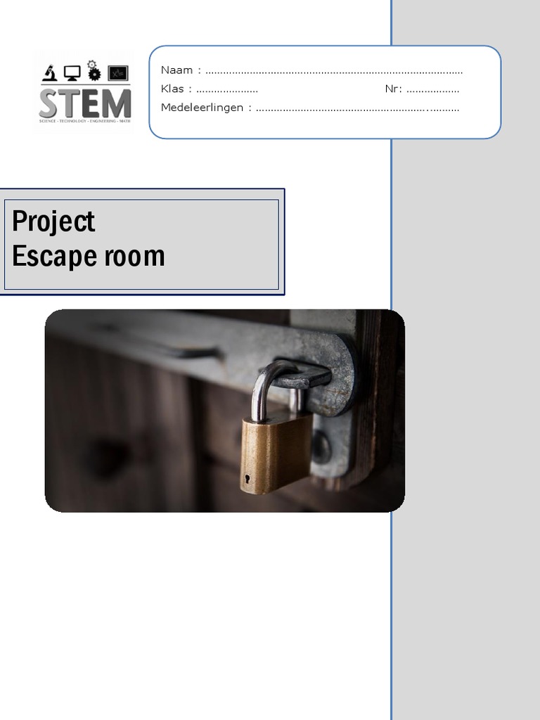 Stem Escaperoom | PDF