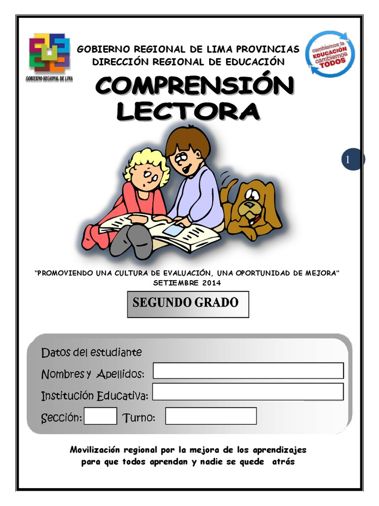 Prueba Comprension Lectora | PDF | Conejillo de indias | Roedor