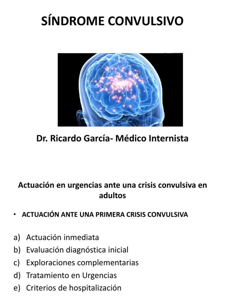 SÍNDROME-CONVULSIVO | Epilepsia | Enfermedades y trastornos