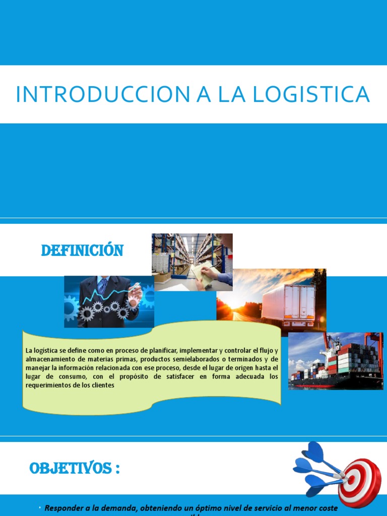 Introduccion A La Logistica Final | PDF | Logística | Economias