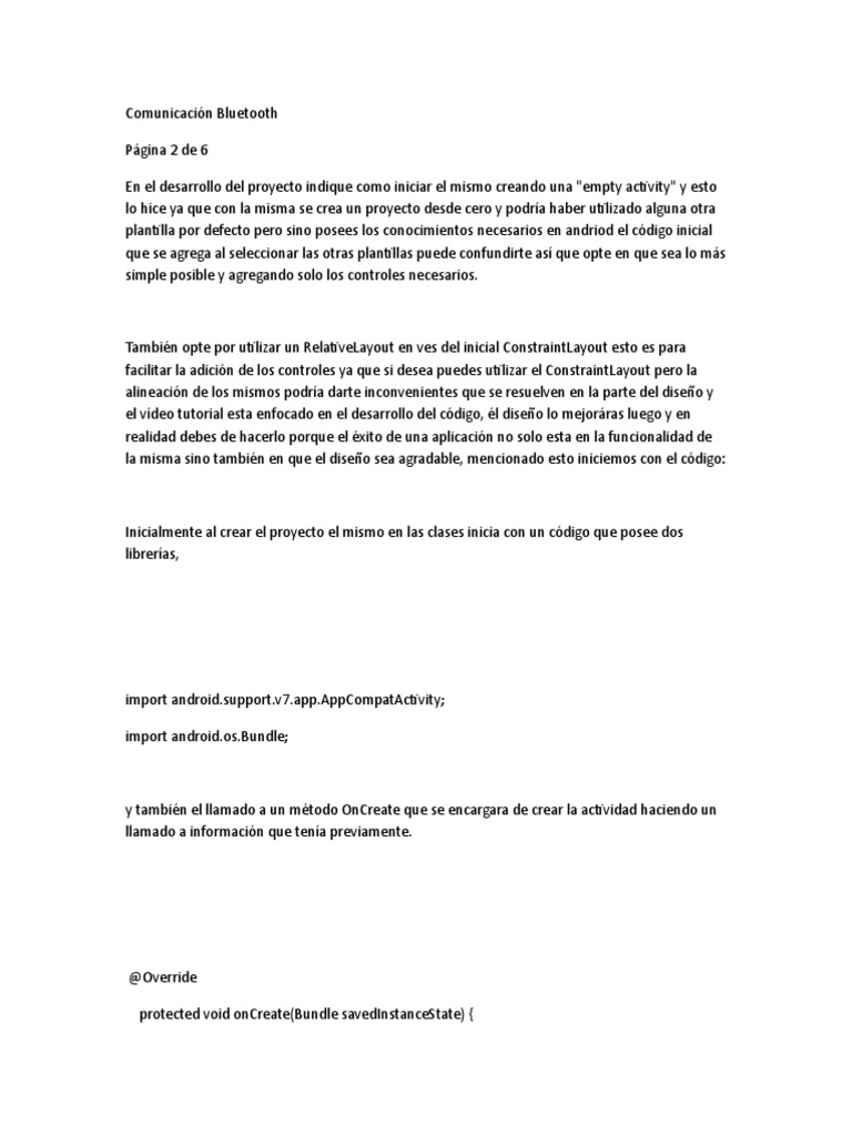 Arduino Droid Pdf Proceso De Desarrollo De Software Android