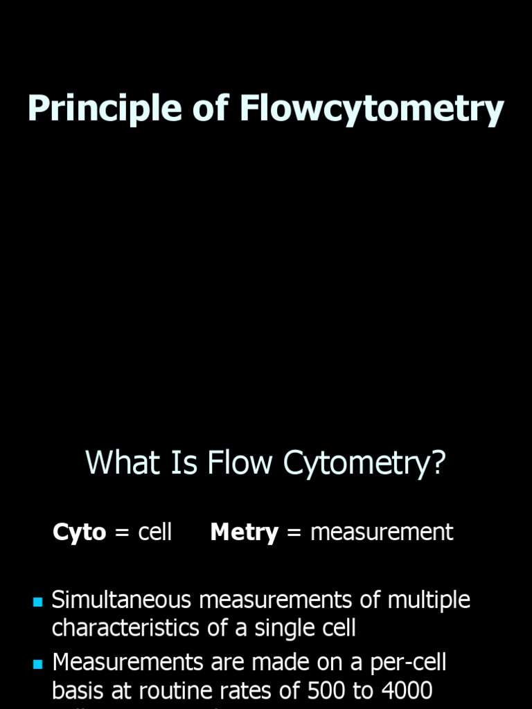 Flow Citometry | PDF | Flow Cytometry | Fluorophore