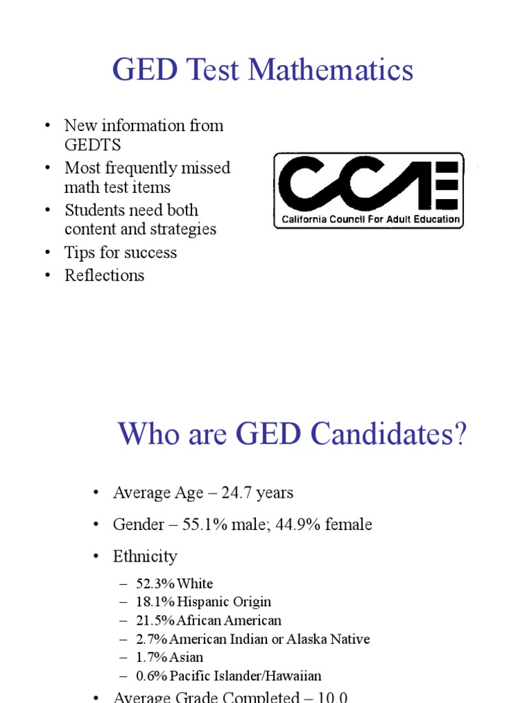 GED Test Mathematics | PDF | Area | Exponentiation