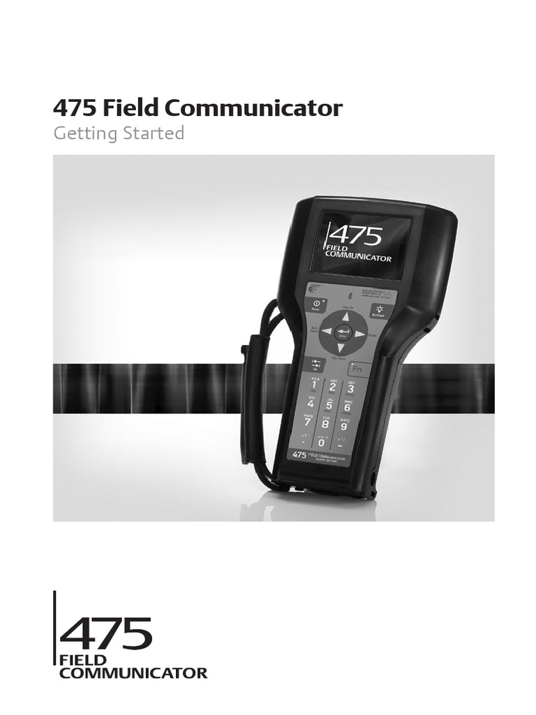 Getting Started Guide 475 Field Communicator en 38448 PDF | PDF ...
