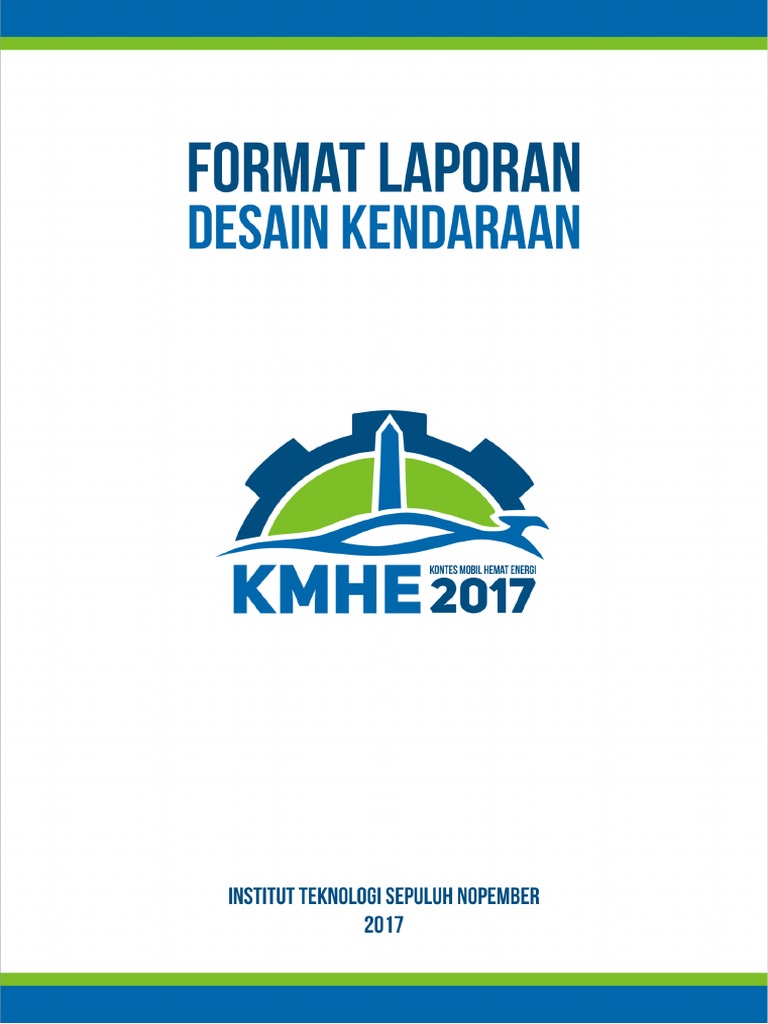Format Laporan Desain Kendaraan Kmhe 2017 PDF | PDF