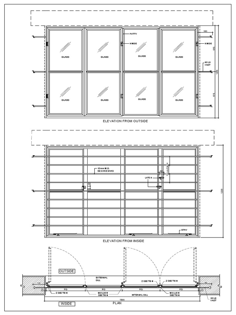 Z Section Window Details and Plans | PDF