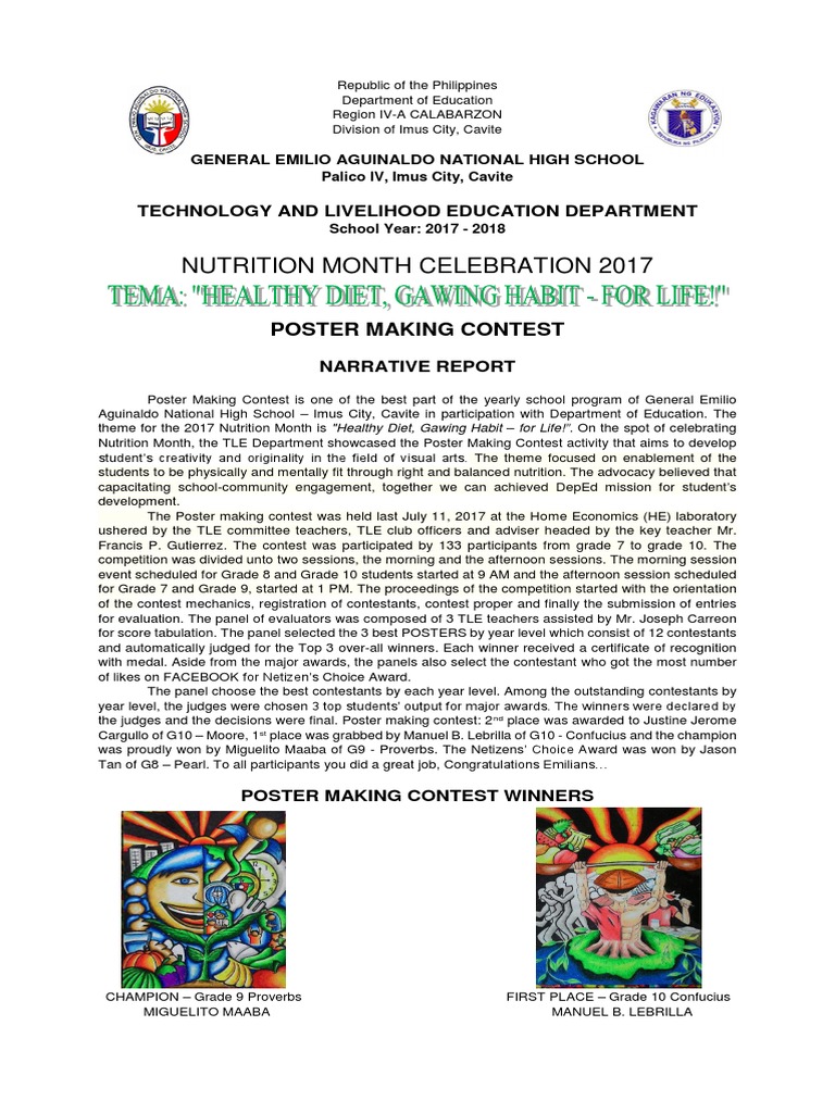 Poster Making Contest | PDF