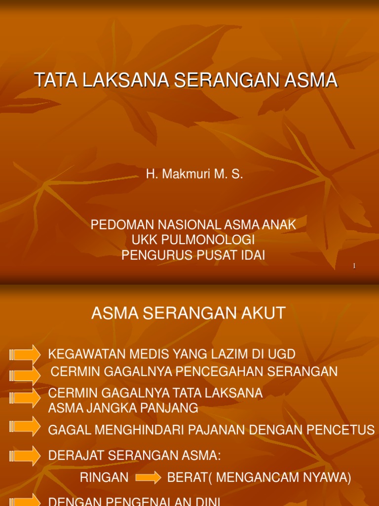 MMS Tatalaksana Serangan Asma | PDF