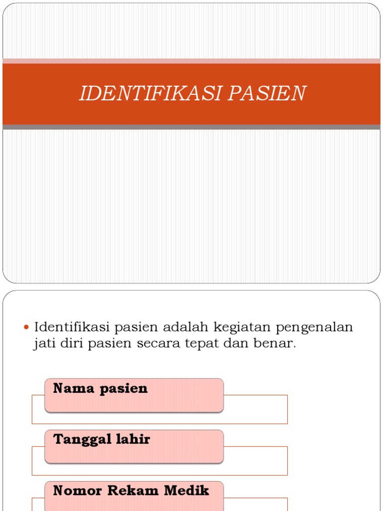 Gelang Identitas Pasien dan Prosedurnya | PDF