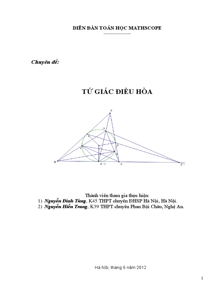 Tu Giac Dieu Hoa | PDF