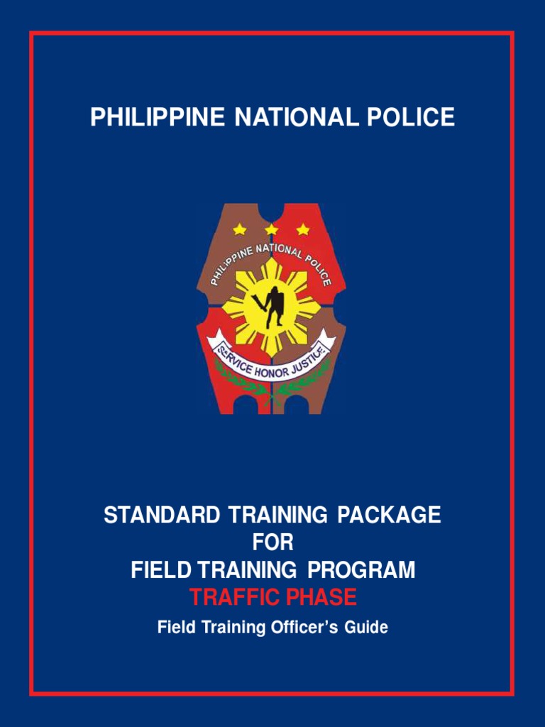 Philippine National Police: Standard Training Package FOR Field ...