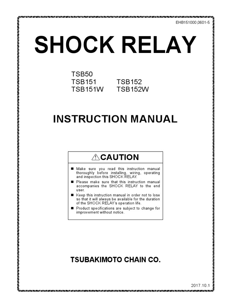 Shock Relay | Download Free PDF | Relay | Switch
