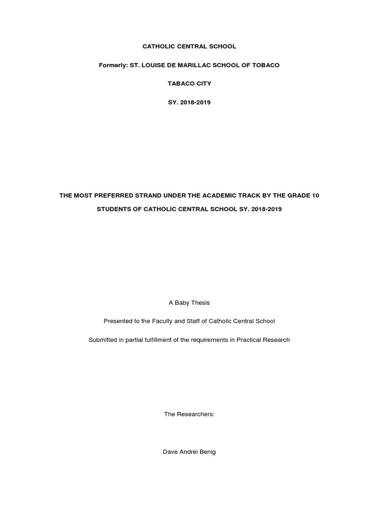 Thesis Chapter 1 | PDF | Thesis | Behavior Modification