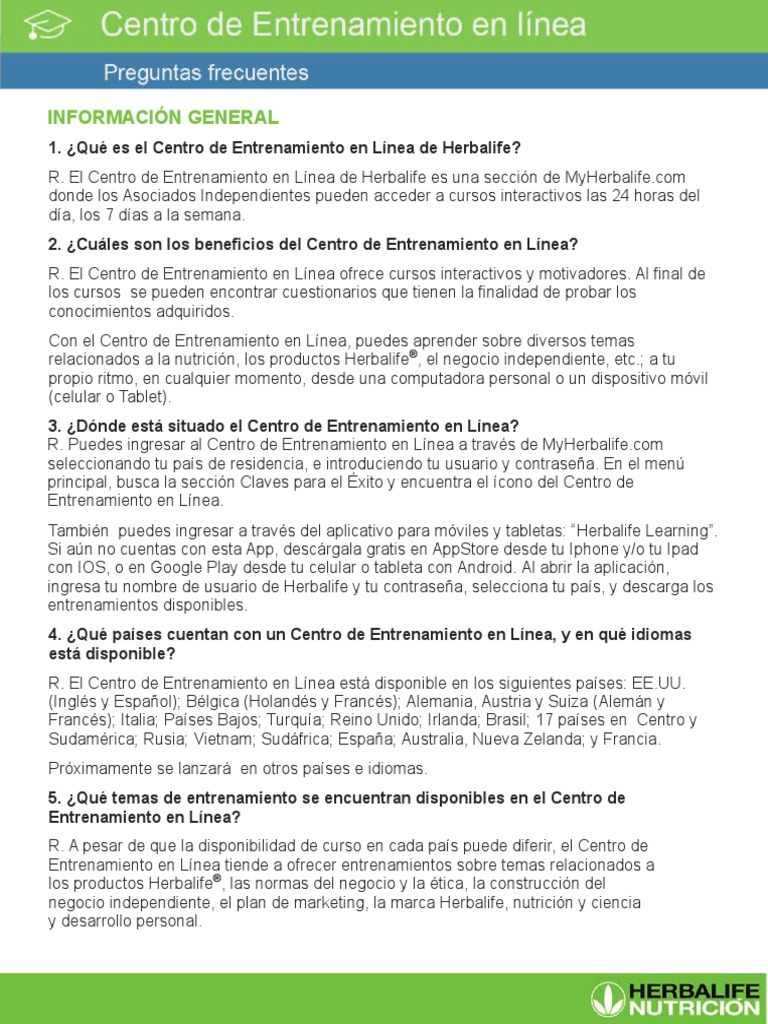 Preguntas Frecuentes | PDF | Ios | Android (sistema operativo)