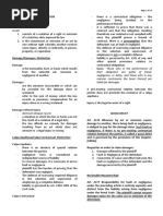 Torts Quasi Delicts | PDF | Negligence | Damages