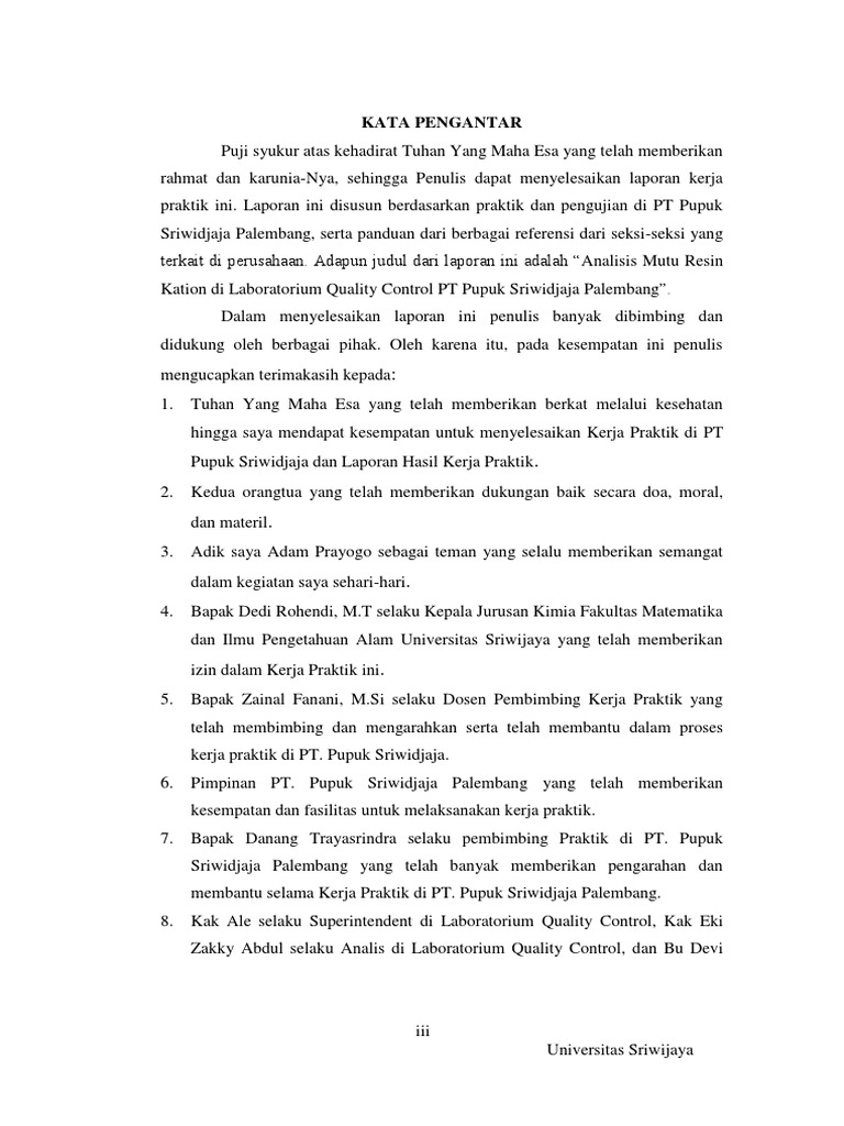 Kata Pengantar Dan Abstrak | PDF
