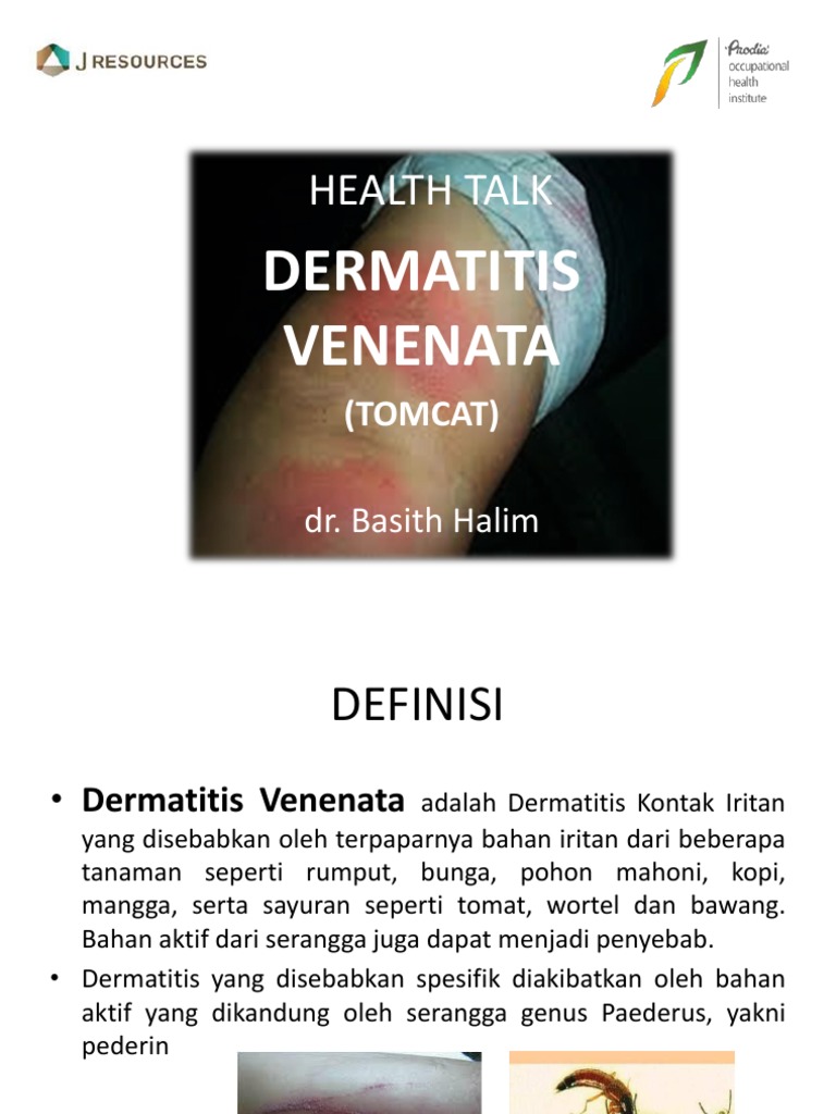 Dermatitis Venenata (Tomcat) | PDF