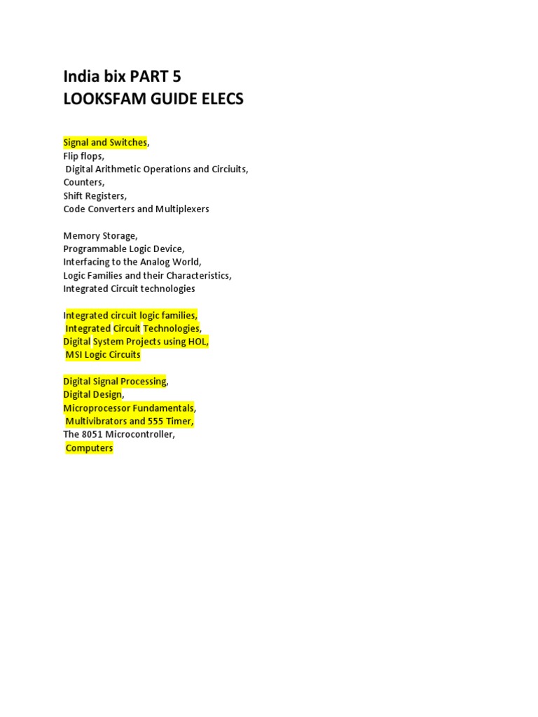 India Bix PART 5 | PDF