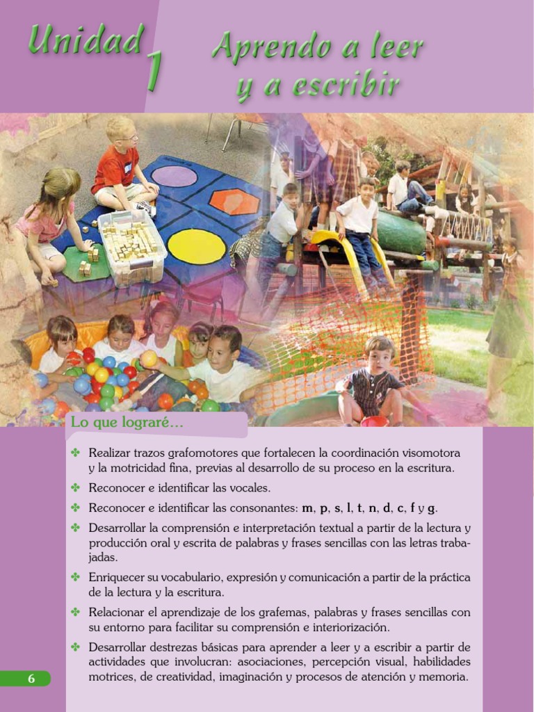 Aprendiendo a Leer y Escribir para Niños | PDF | Lectura (proceso)
