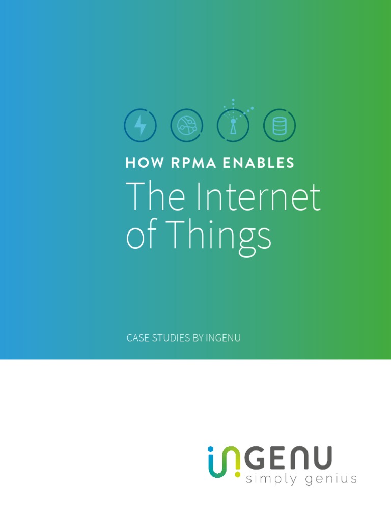 How RPMA Enables The Internet of Things | PDF | Internet Of Things ...