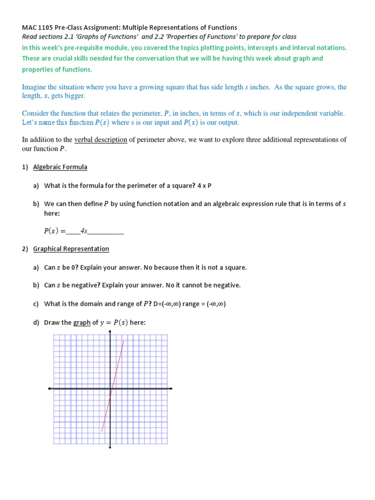 Pre Class 2 Collegue Algebra | PDF | Function (Mathematics ...