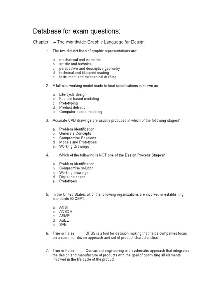 Graphic Design Exam Question Database | PDF | Triangle | Angle