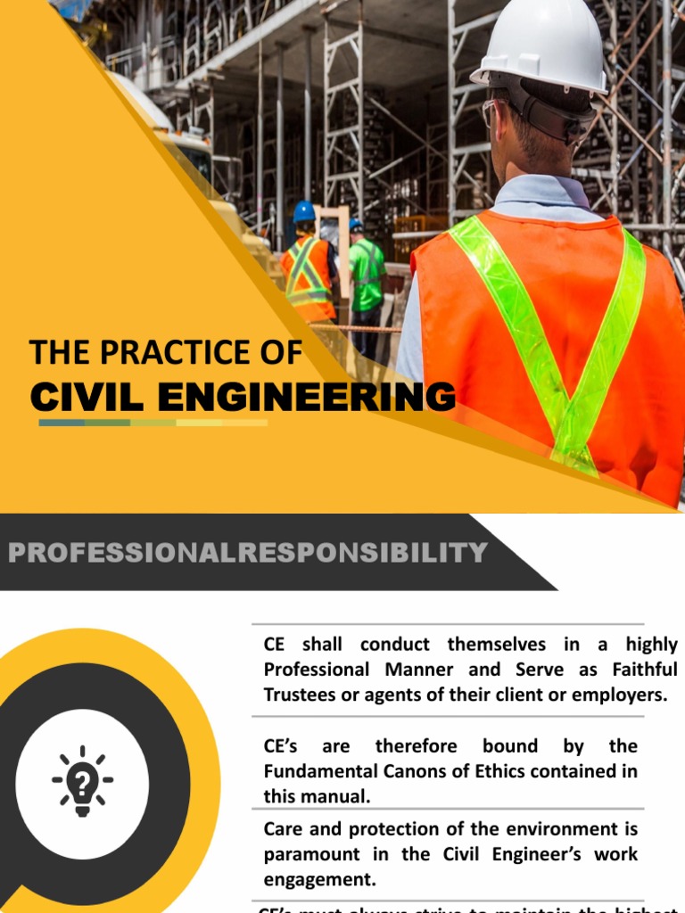 Ethical and Professional Obligations of Civil Engineers: Guidelines for ...