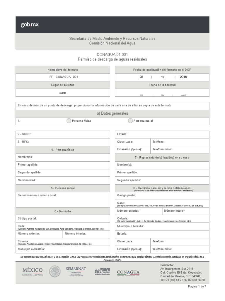 Conagua 01 001 | PDF | lago | Agua