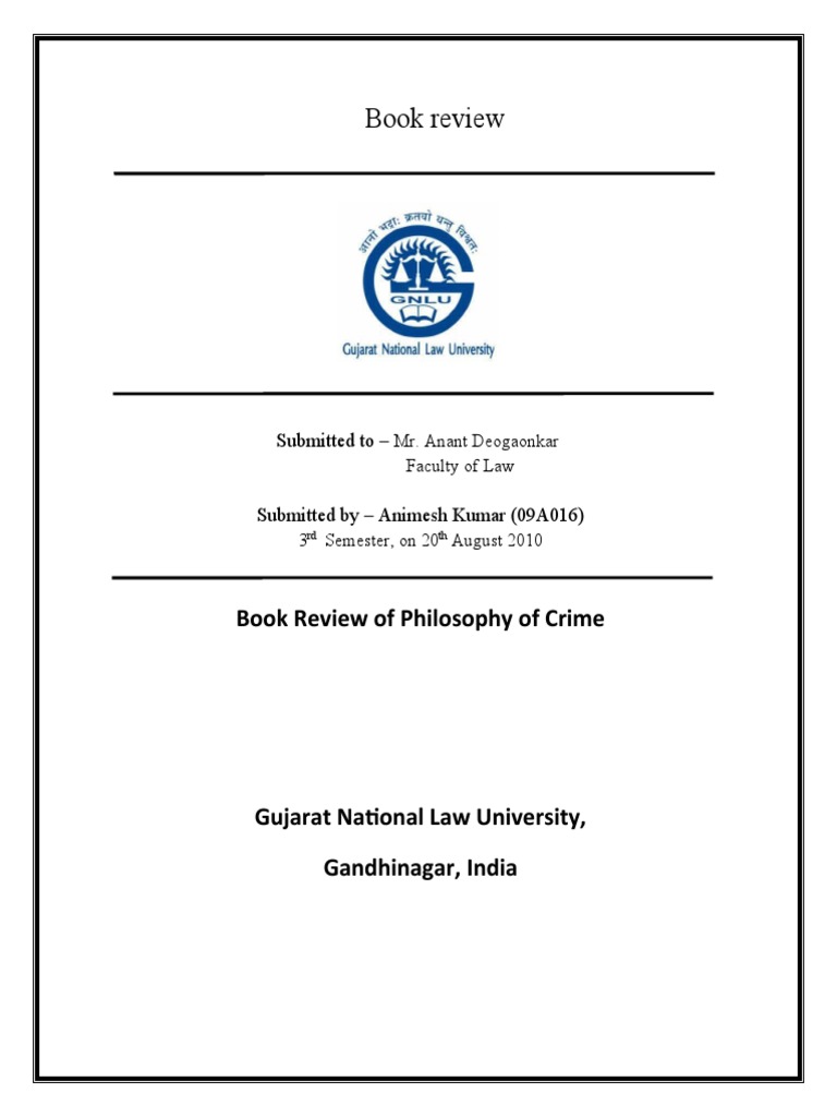 Book Review of IPC | Download Free PDF | Crime & Violence | Crimes