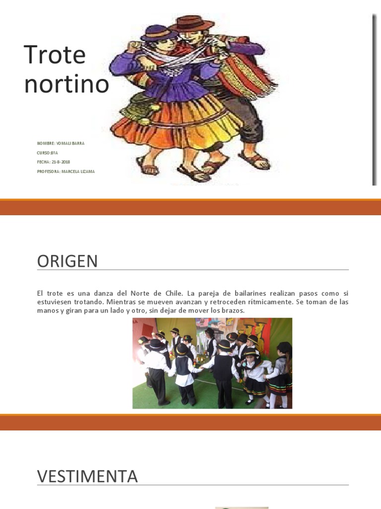 Vestimenta y Origen del Trote Nortino | PDF