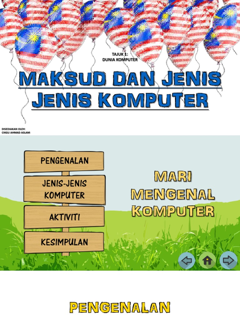 TMK Tahun 4 Jenis Komputer | PDF