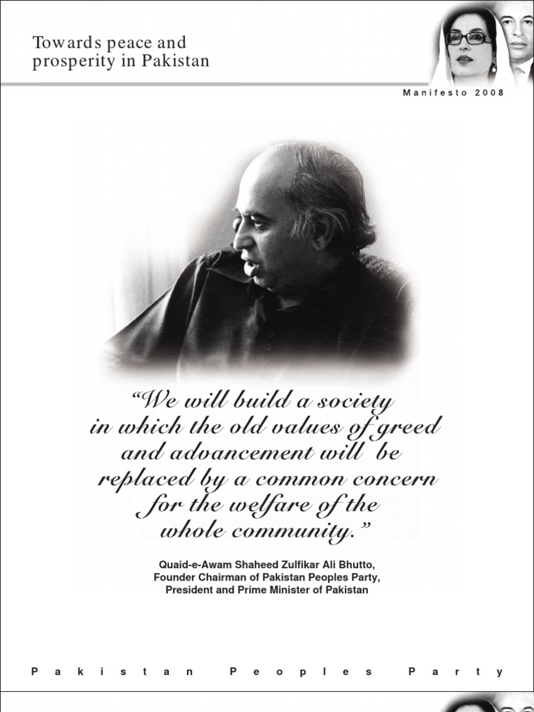 Towards Peace and Prosperity in Pakistan | PDF | Social Science