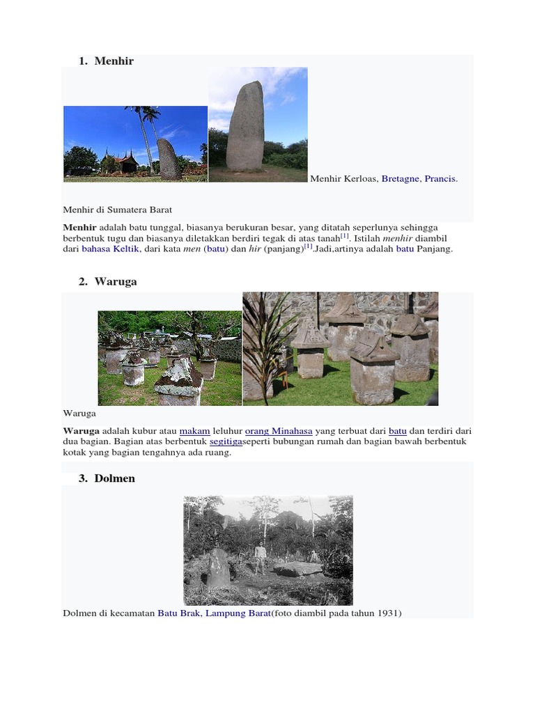 Menhir | PDF