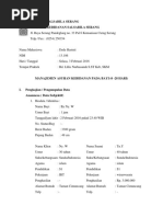 Soap Asuhan Kebidanan Pada Bayi Baru Lahir Fisiologis | PDF