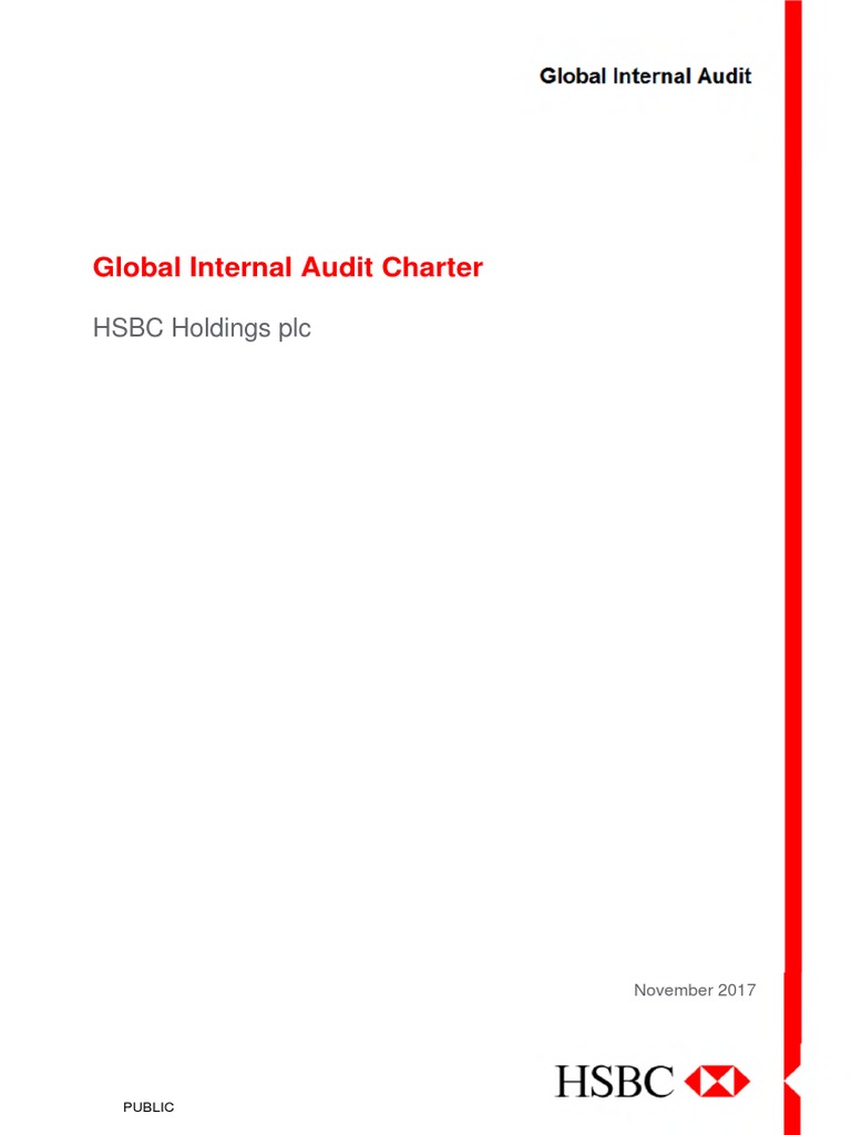 2018 Internal Audit Charter | PDF | Internal Audit | Internal Control