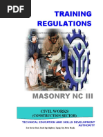 CBLM 1 - Masonry NC Ii Common 1 | PDF | Masonry | Economic Sectors