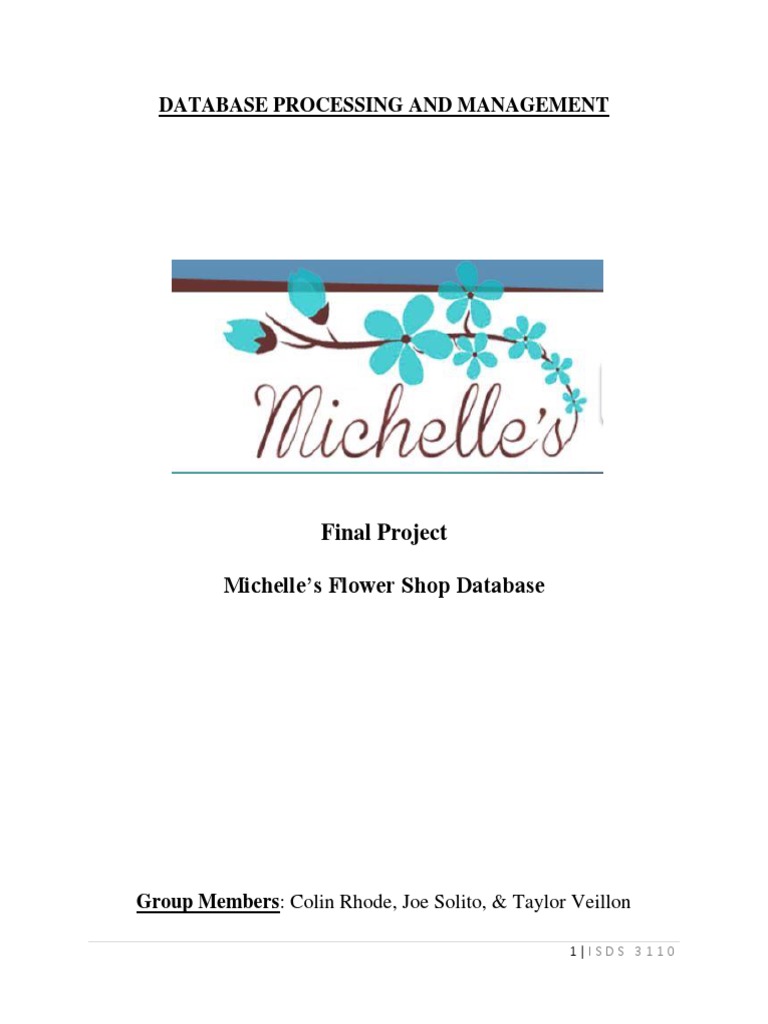 Flower Report PDF | PDF