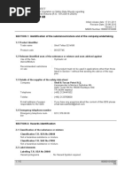 Shell Tellus S2 VX 46 MSDS | PDF | Dangerous Goods | Toxicity