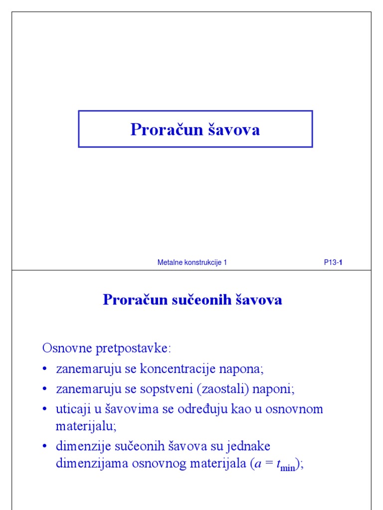 Predavanje 13 | PDF
